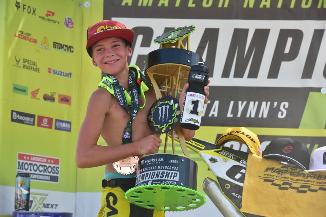 St. Clairsville’s Carter Gray, 12, Claims National Motocross Title ...